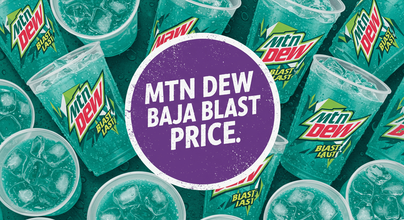 Mtn Dew Baja Blast Taco Bell – Price, Calories and Caffeine - Taco Bell ...
