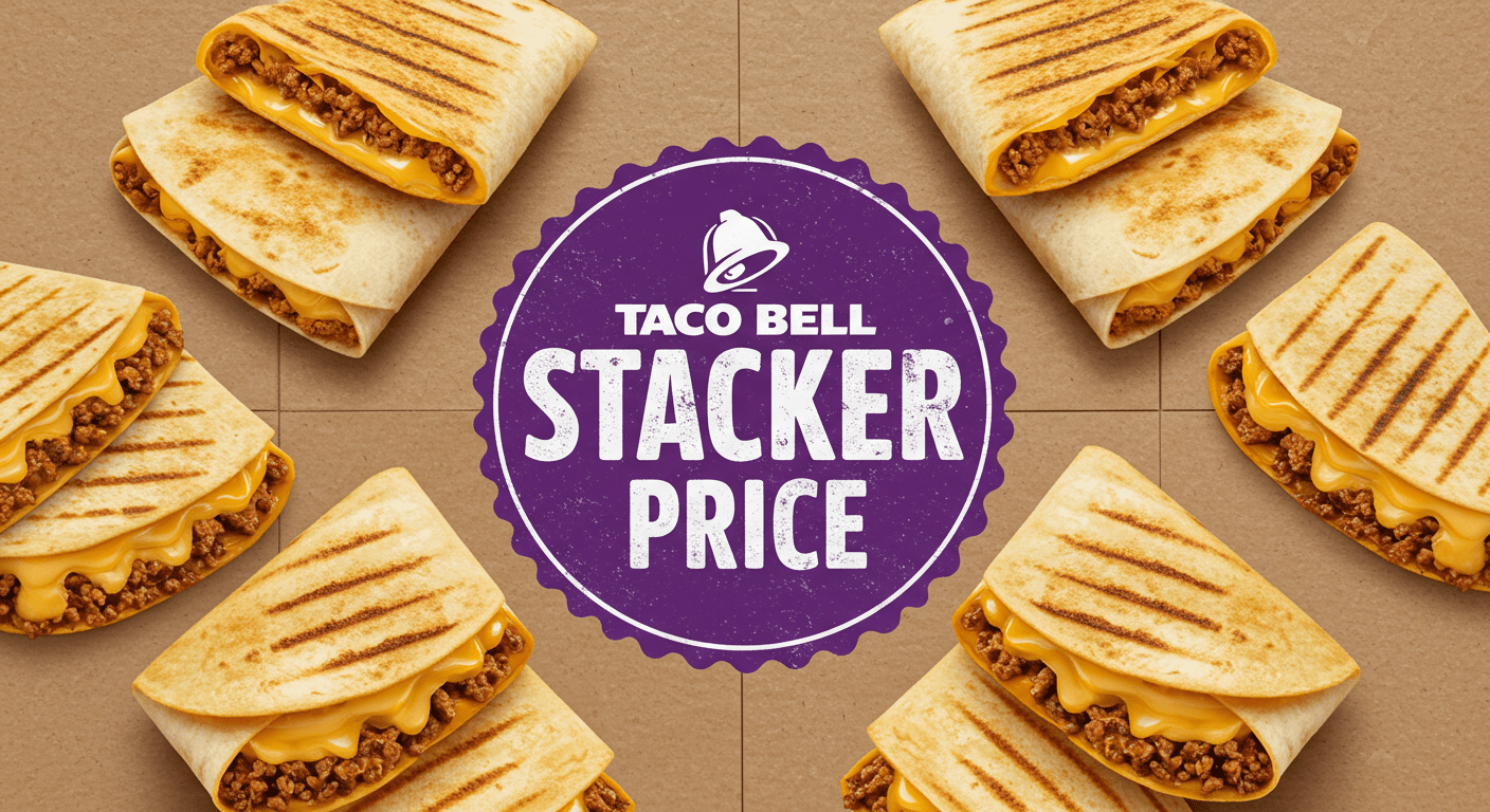 Taco Bell Stacker Price, Calories, Nutrition, Recipe, & Review - Taco ...