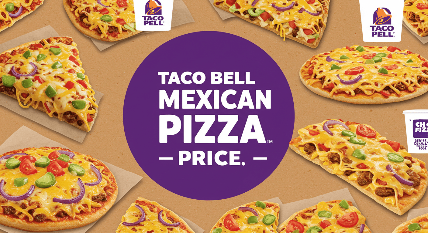 Taco Bell Mexican Pizza Price, Calories, Nutrition, & Return - Taco ...